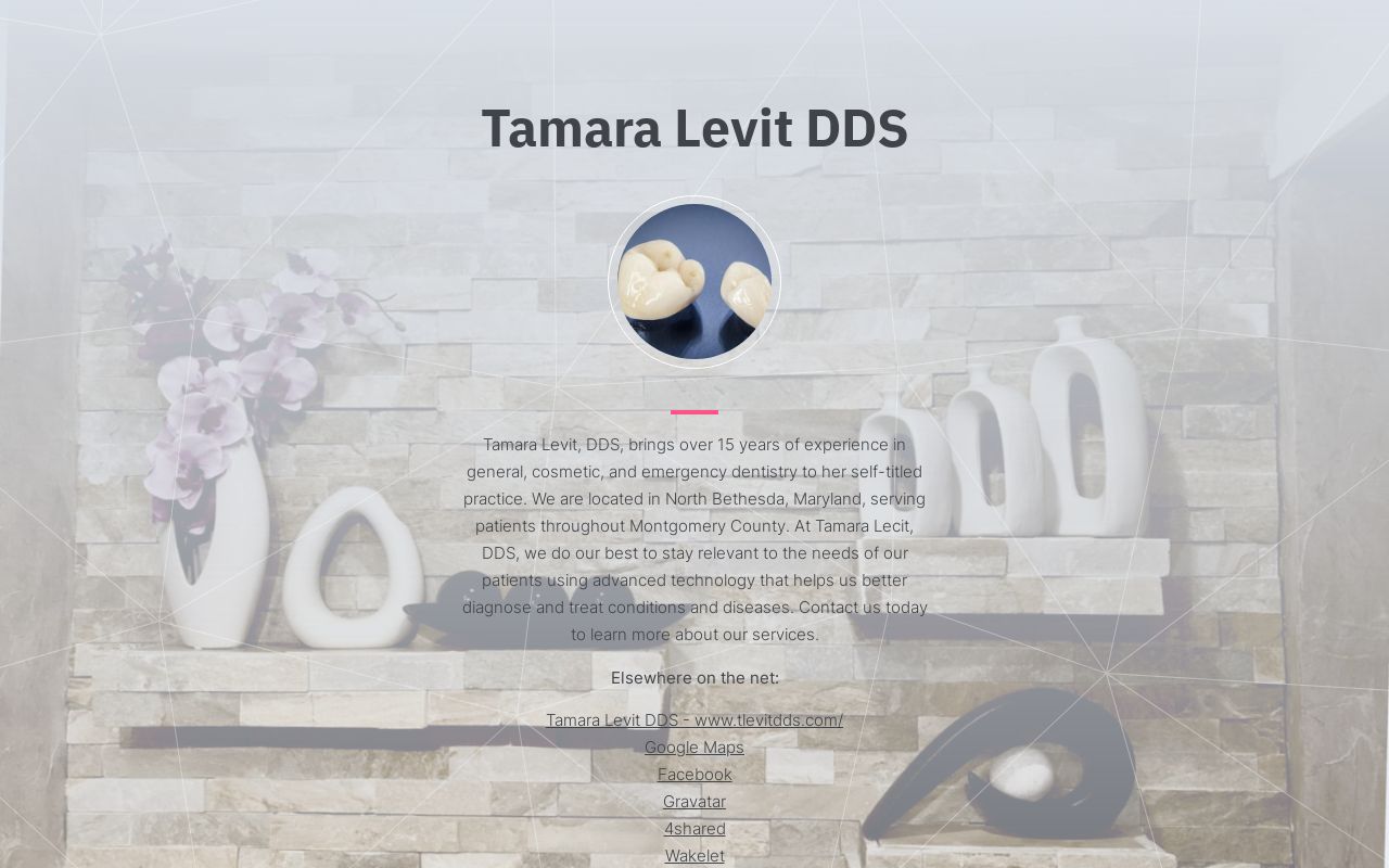 Tamara Levit DDS